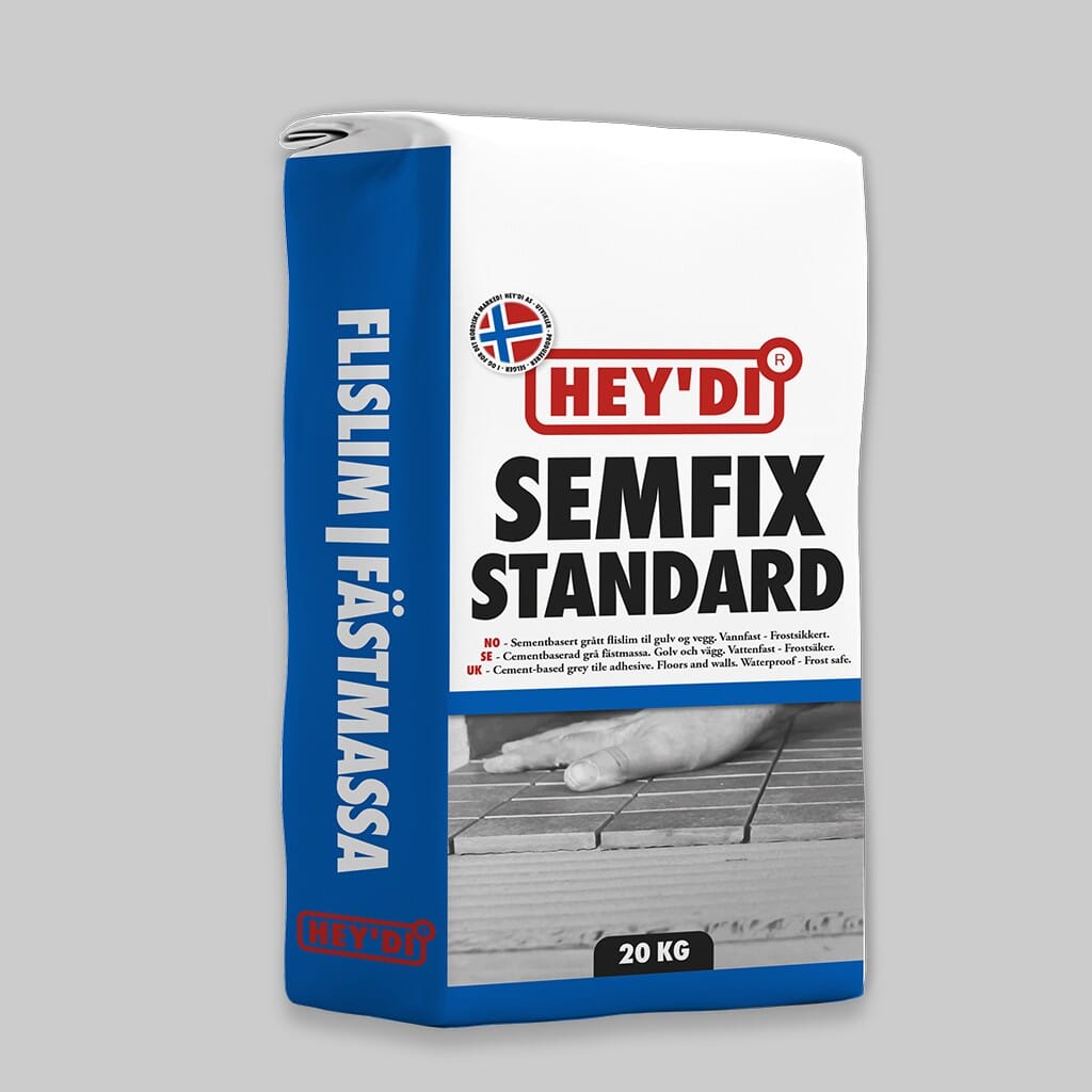 HeyDi Semfix Standard 20 kg.sekk - BETOMUR AS