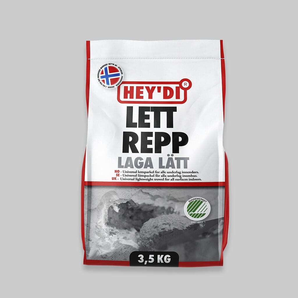 HeyDi Lett Repp Rapid - 3,5 kg.pose - BETOMUR AS