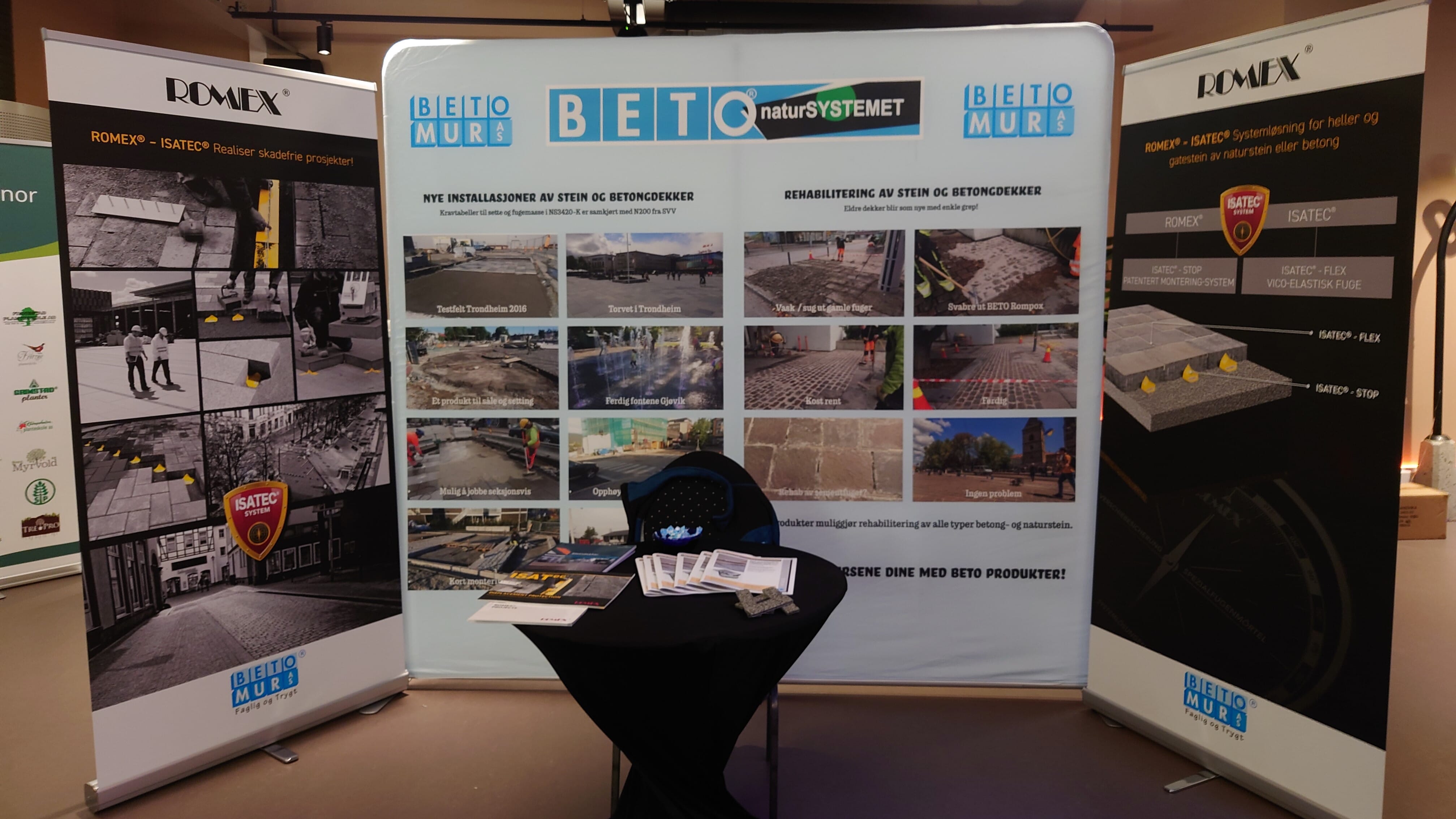 Betomur har stand på Landskapsarkitektene sin fagdag - BETOMUR AS